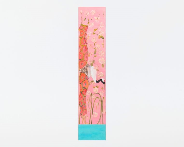 George Venson | George VENSON Suite of five vertical painted with ...