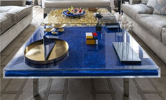 Yves Klein | Bleu Klein table | MutualArt