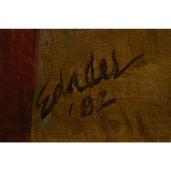 Victorio Edades | Muslim Waving Goodbye (1982) | MutualArt