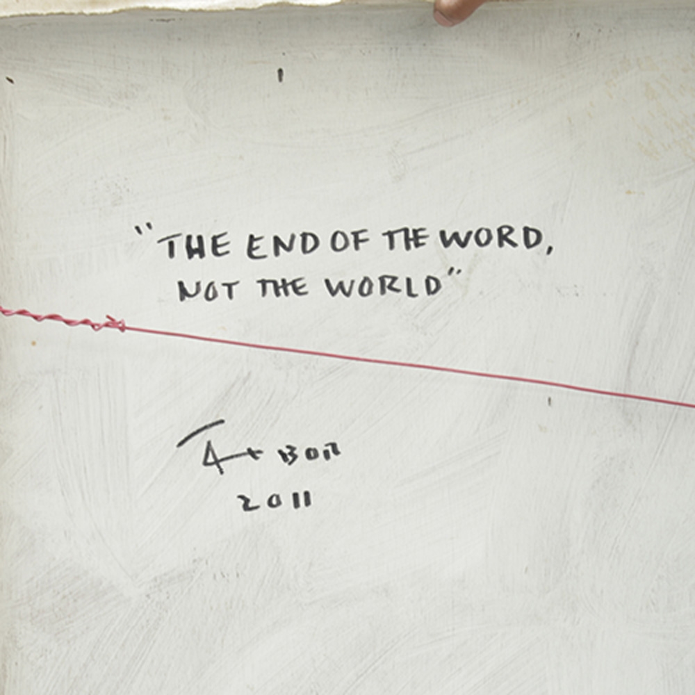 Gus Albor | The End of the Word, Not the World (2011) | MutualArt