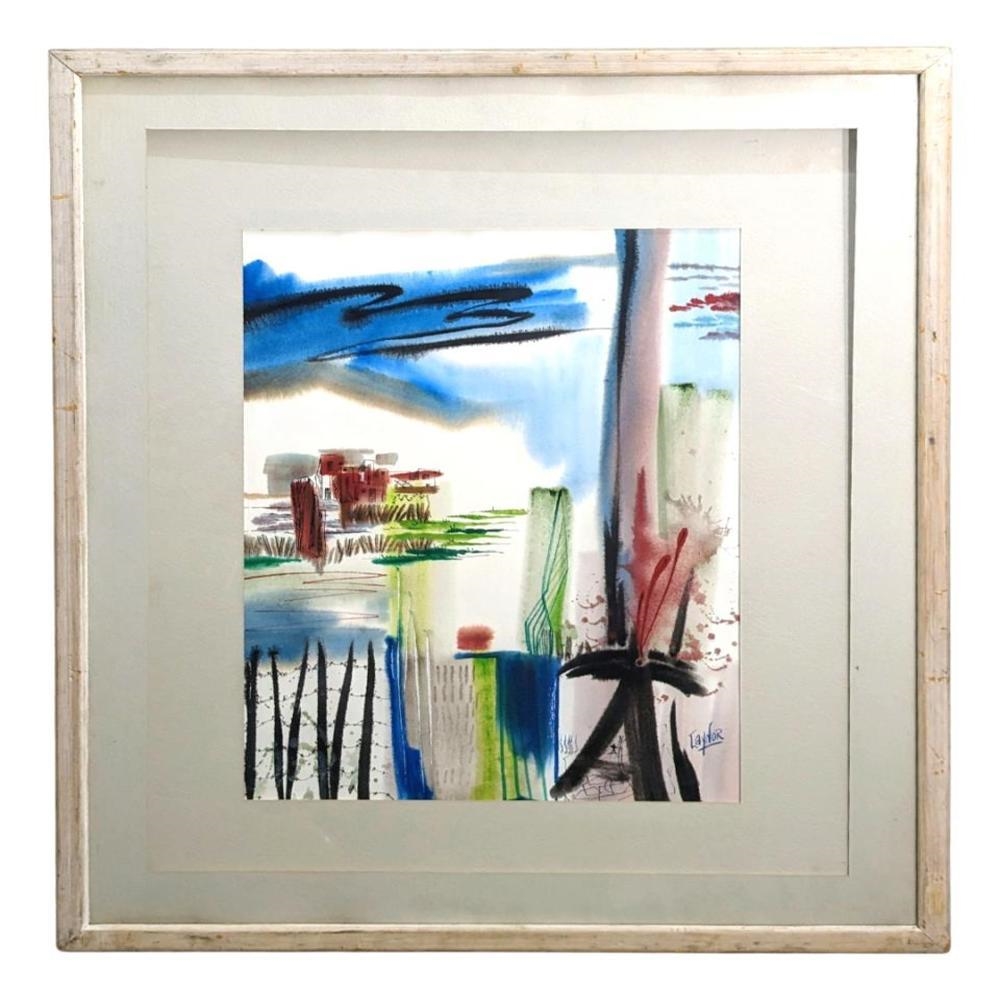 Harold Laynor | Watercolor Landscape | MutualArt