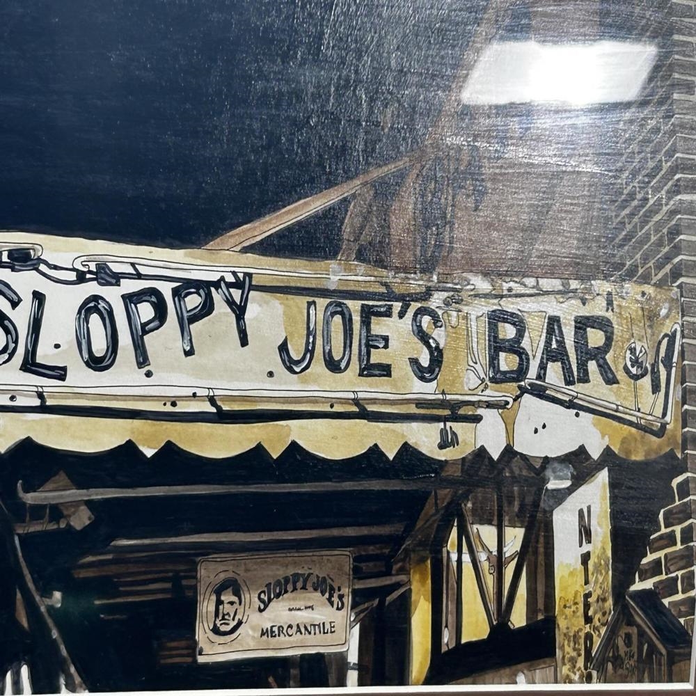 Ian Monk | “Sloppy Joe’s Bar | MutualArt
