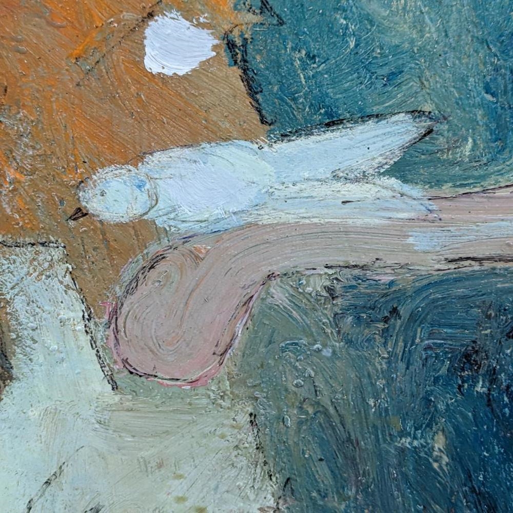 Goli Mahallati | Goli Mahallati Inspired Acrylic on Canvas Art | MutualArt