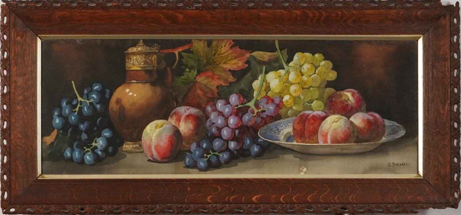 Giovanni Barbaro | Still life fruit and vessels | MutualArt