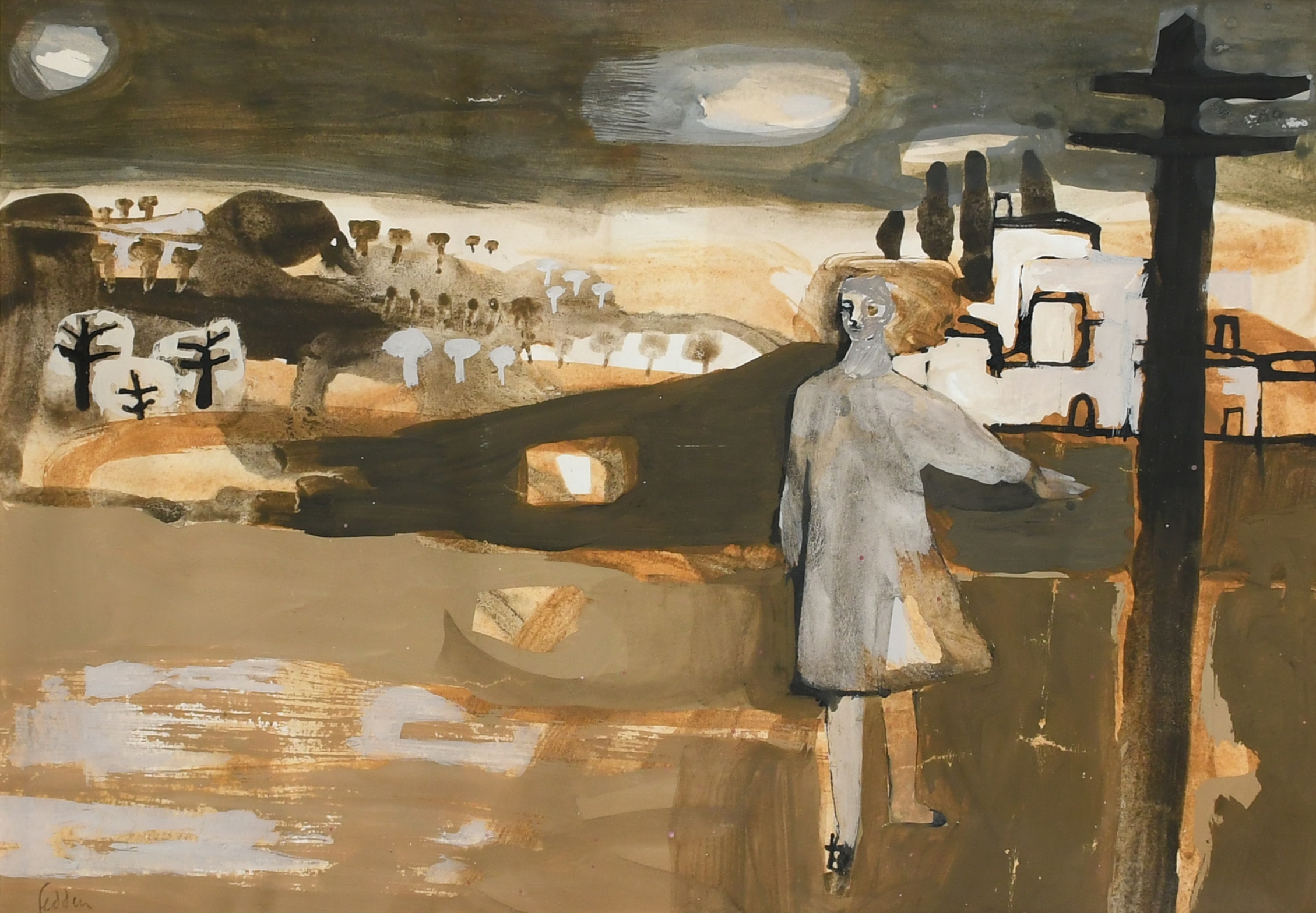 Mary Fedden | The stalker (2002) | MutualArt