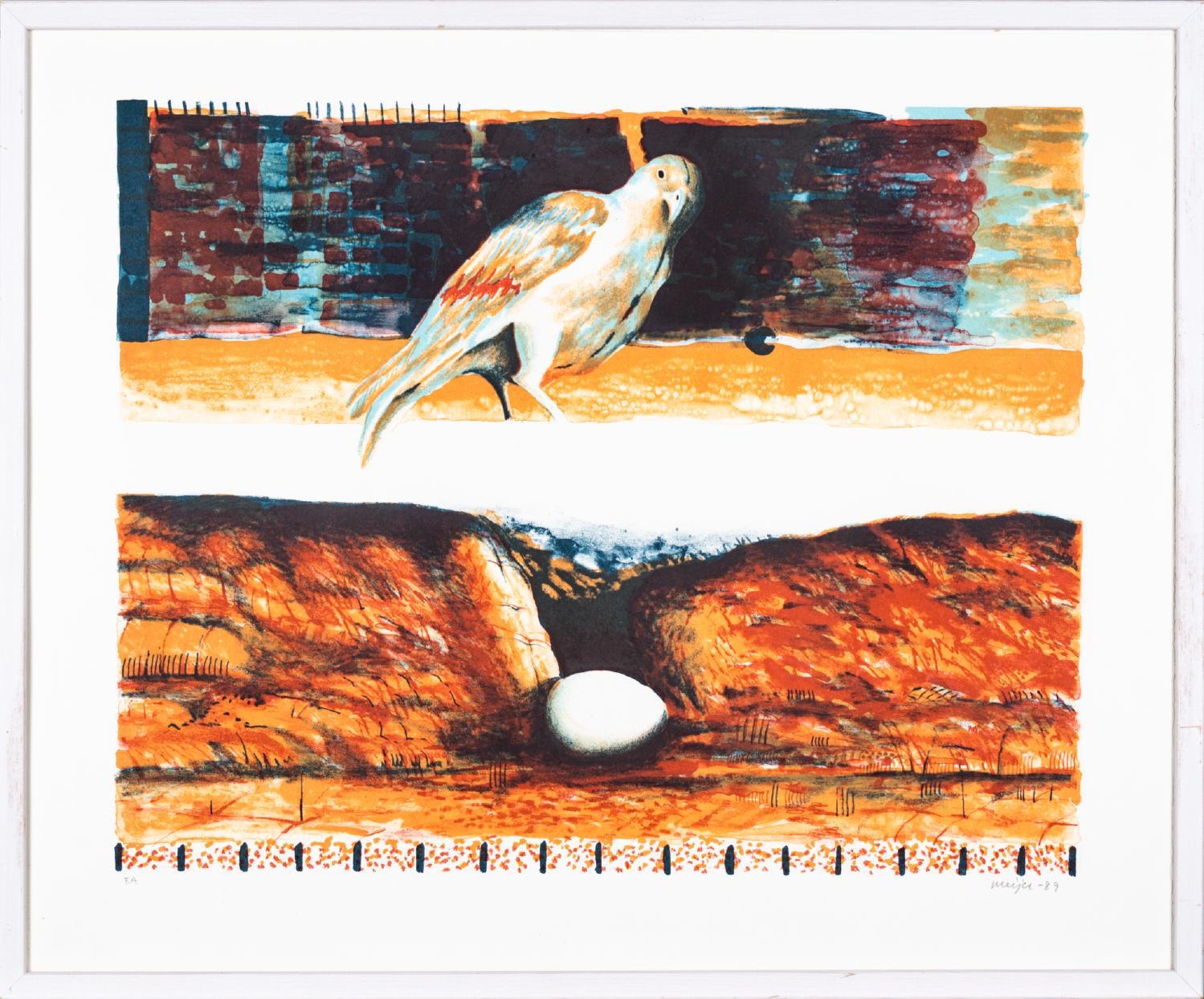 Sture Meijer | Sture Meijer Color Lithography (1989) | MutualArt