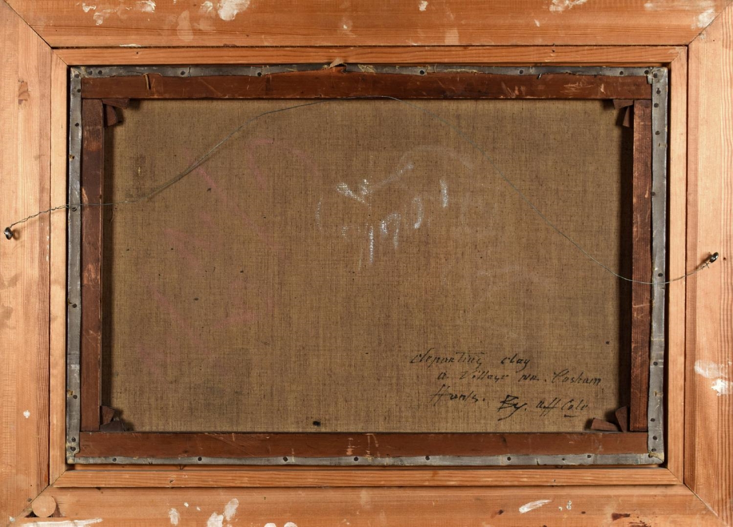 Arthur H. Cole | Landscape with houses. | MutualArt