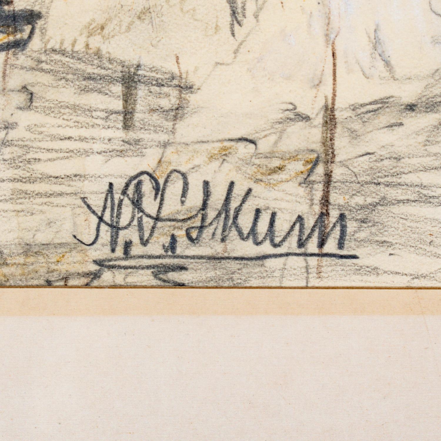 Nils Nilsson-Skum | Motif of Sami camp and reindeer herd | MutualArt