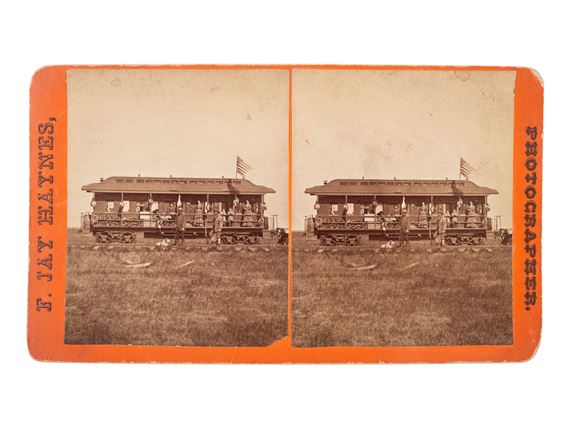 Frank Jay Haynes | Observation Car (1876) | MutualArt
