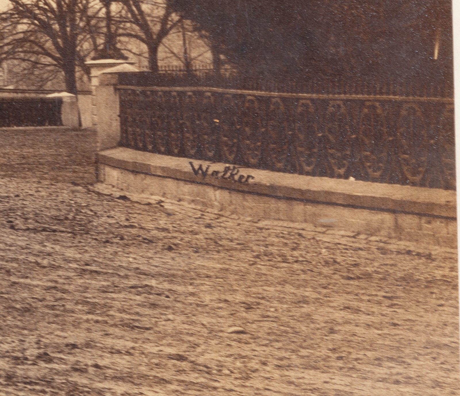 Lewis Emory Walker | Large format photograph of the White House (1864 ...