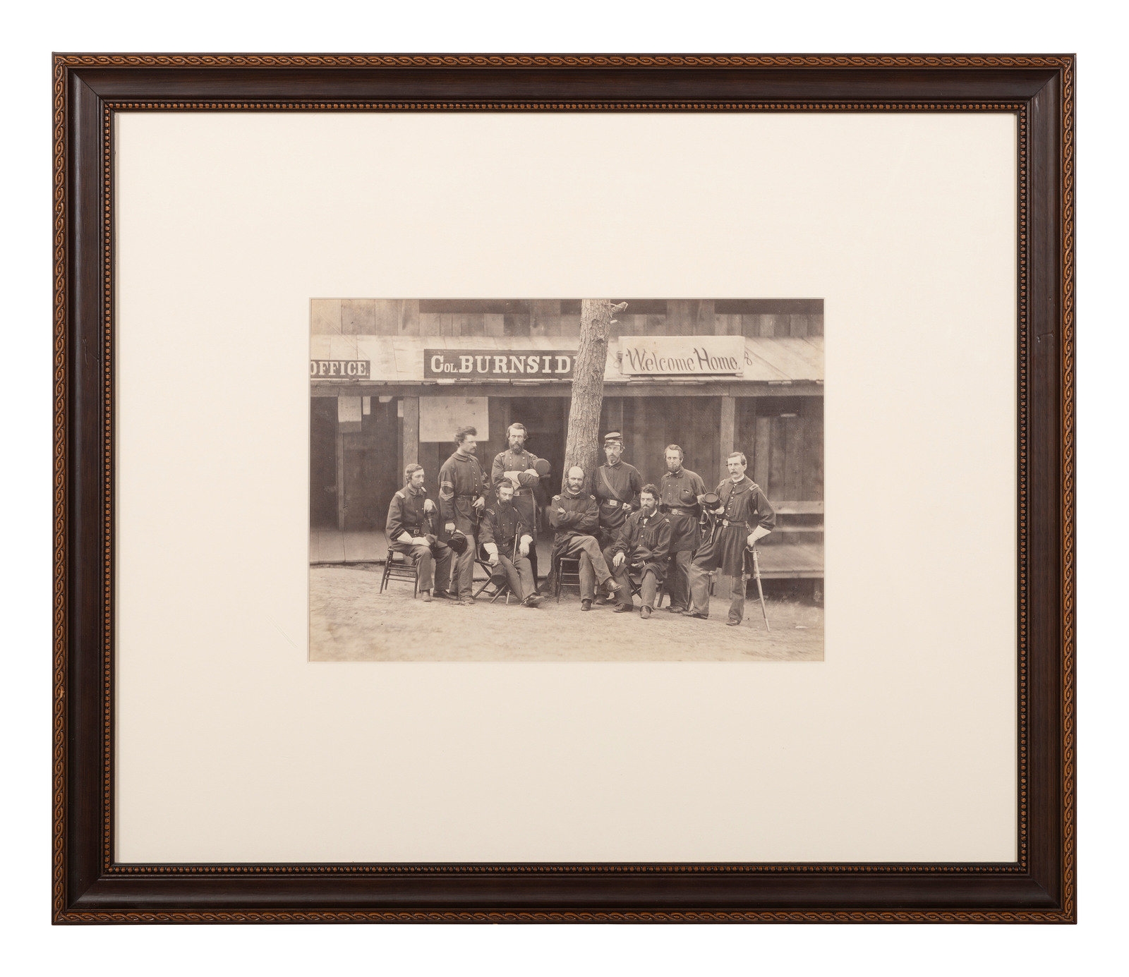 Alexander Gardner | Photograph of Colonel Ambrose Burnside and Staff of ...
