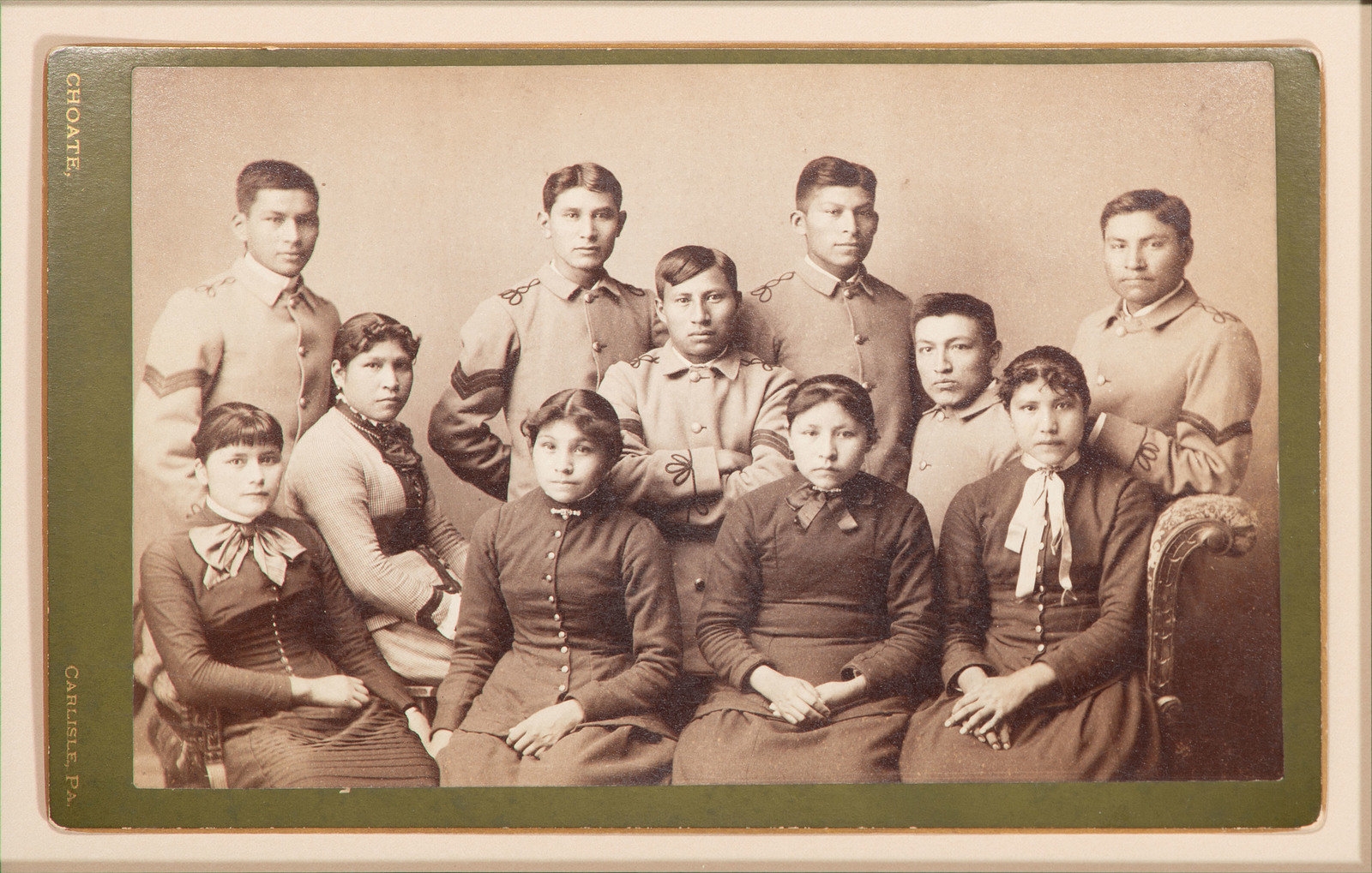 John Nicholas Choate | 3 boudoir cards featuring groups of students at ...