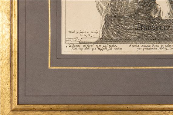 Hendrick Goltzius | HERCULES VICTOR (FARNESE HERCULES) | MutualArt