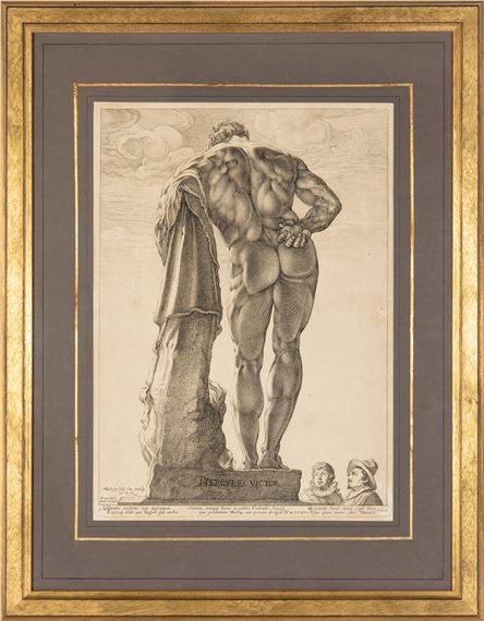 Hendrick Goltzius | HERCULES VICTOR (FARNESE HERCULES) | MutualArt
