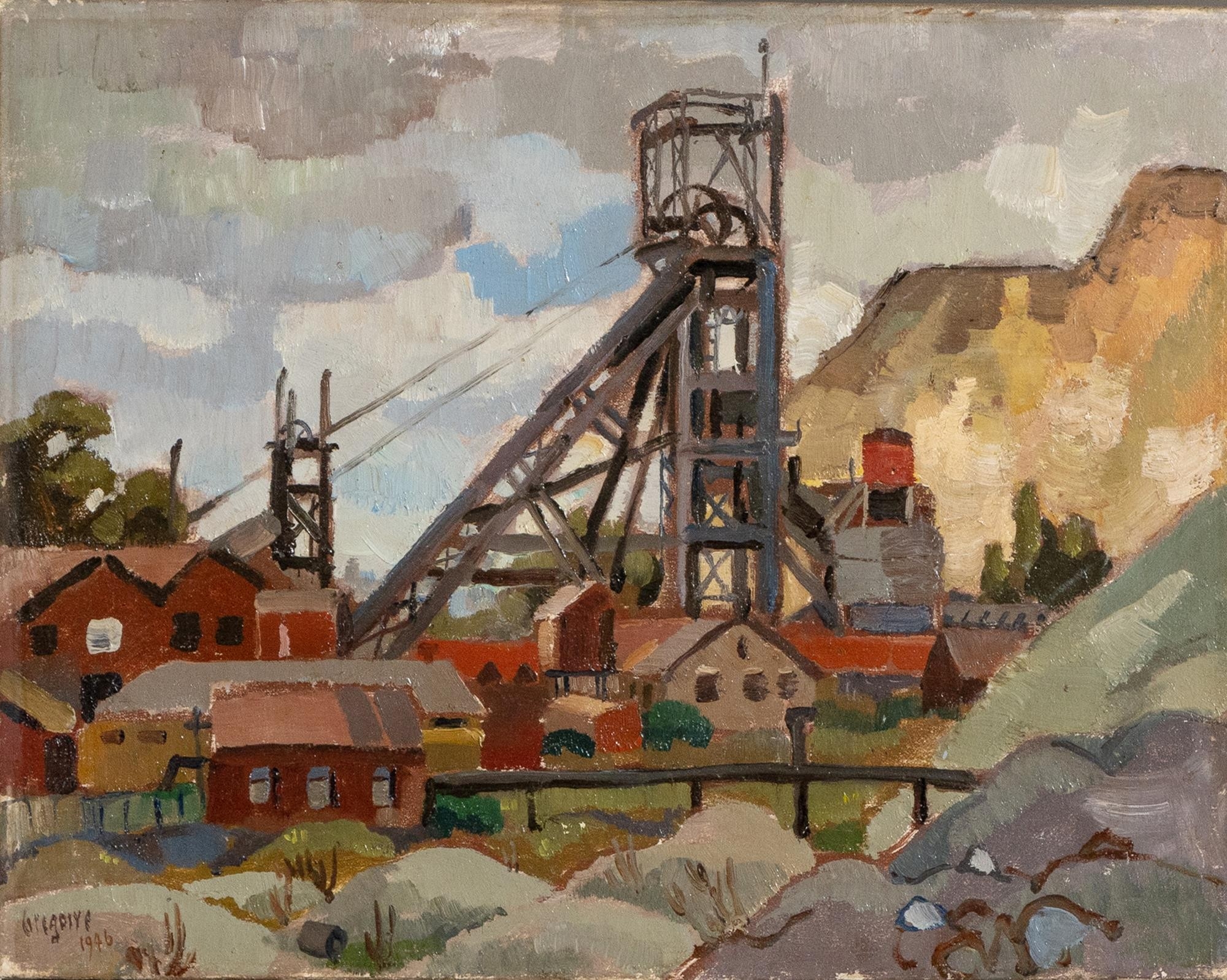Gregoire Johannes Boonzaier | MINING SCENE (1946) | MutualArt