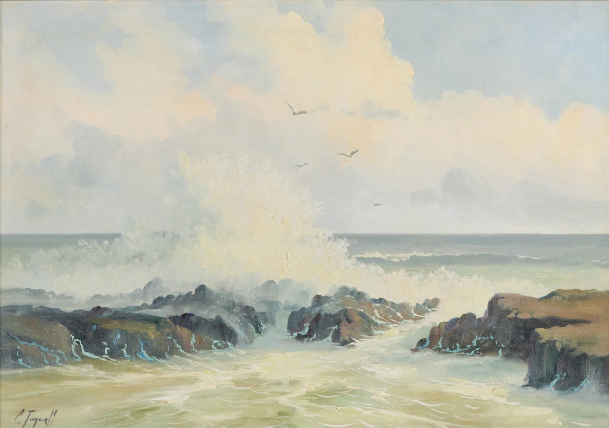 Christopher Tugwell | BREAKING WAVES | MutualArt