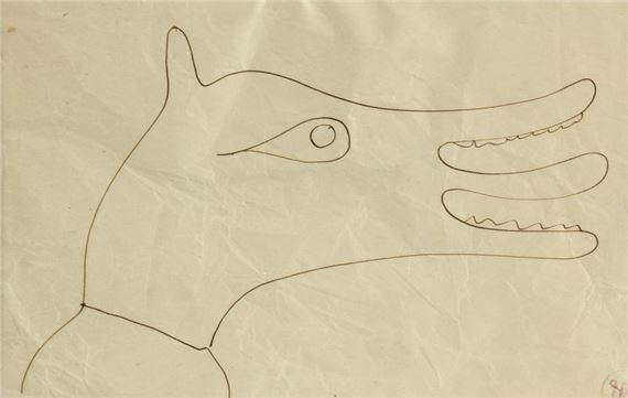 André Derain | Head of a fantastic animal | MutualArt