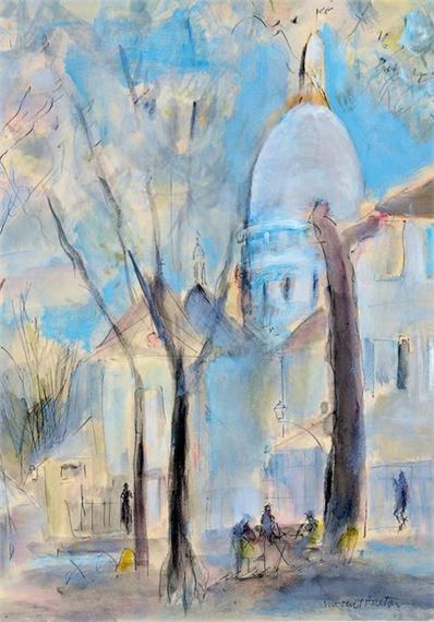 Vincent Breton | View of Montmartre | MutualArt