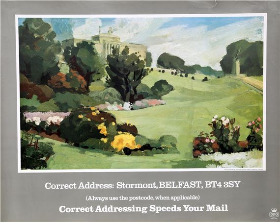 Arthur Harry Kidd | GPO - Belfast - Correct Addressing (1967) | MutualArt