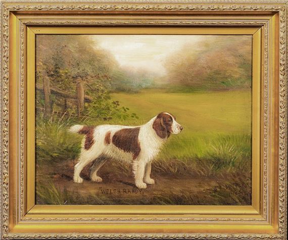Henry Crowther | PORTRAIT OF WELSH RANDY AND WISH SPRINGER SPANIEL ...