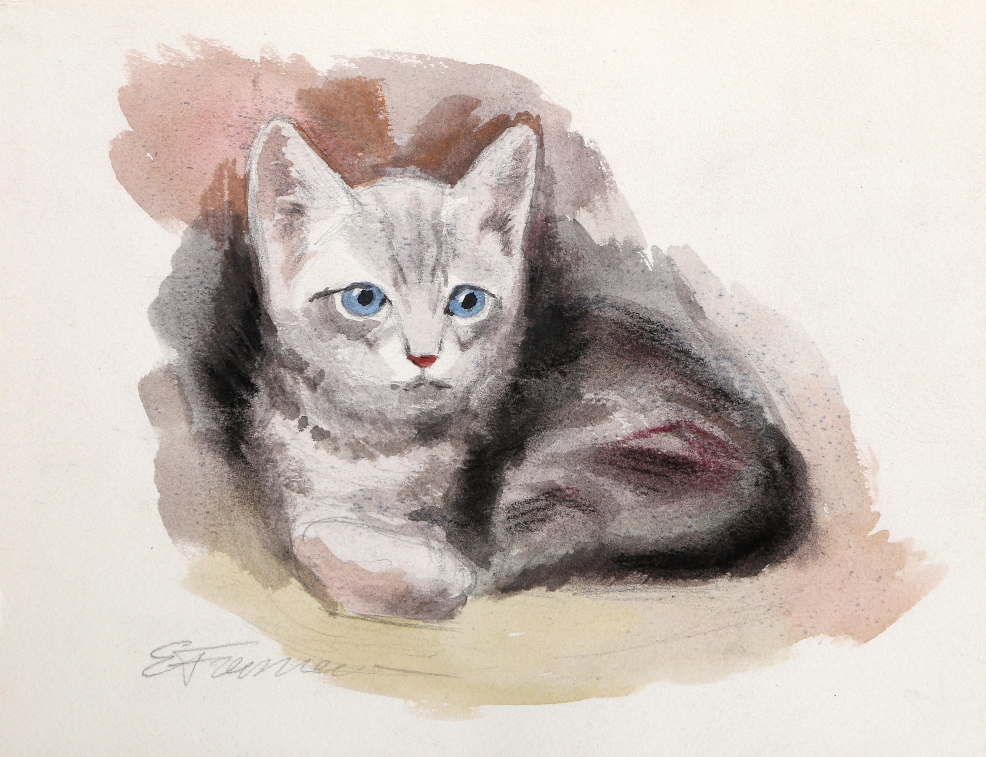 Erik Freyman | AMERICAN WIREHAIR KITTEN | MutualArt