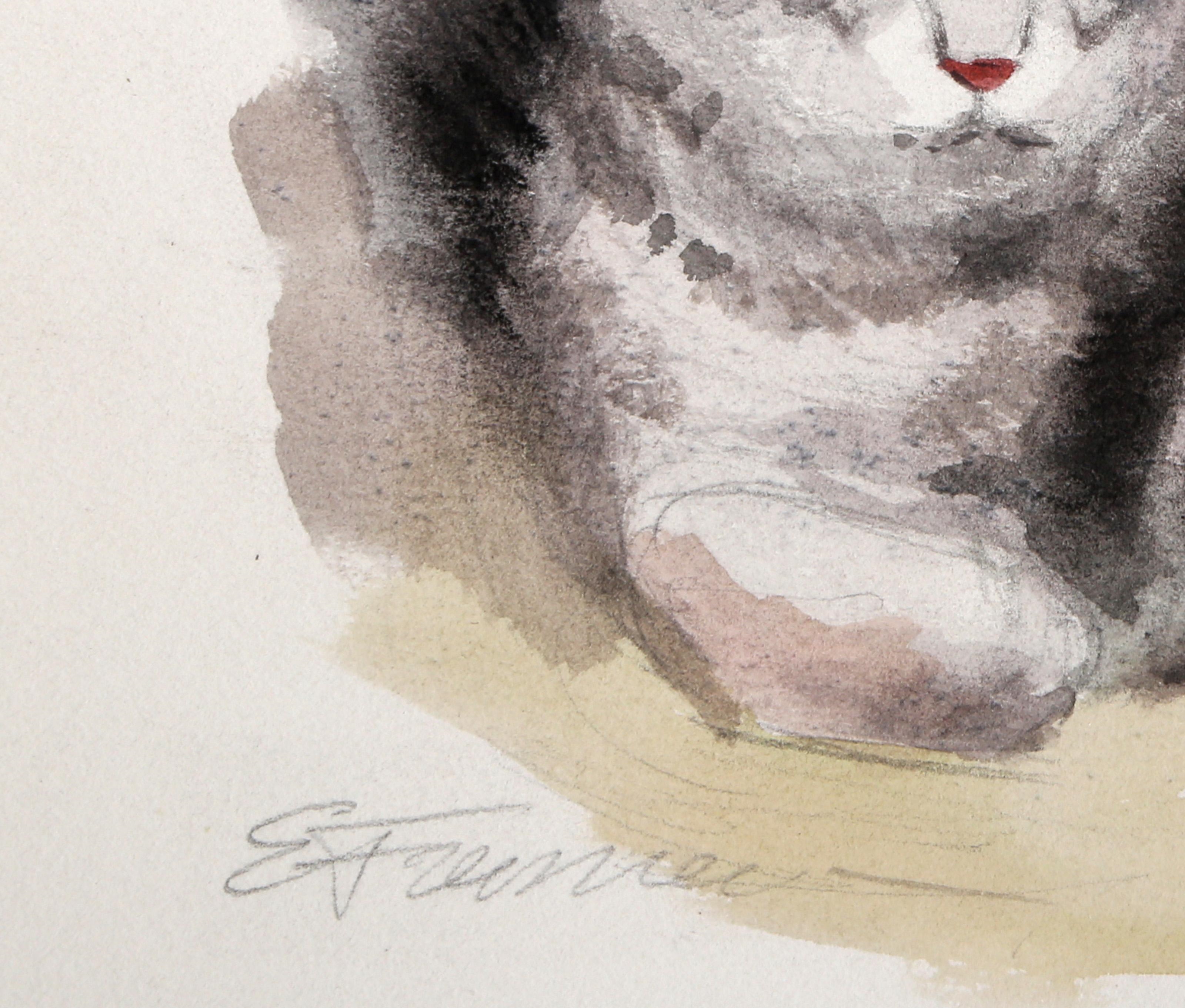 Erik Freyman | AMERICAN WIREHAIR KITTEN | MutualArt
