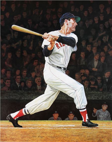 Armand LaMontagne | Ted Williams - III (1985) | MutualArt