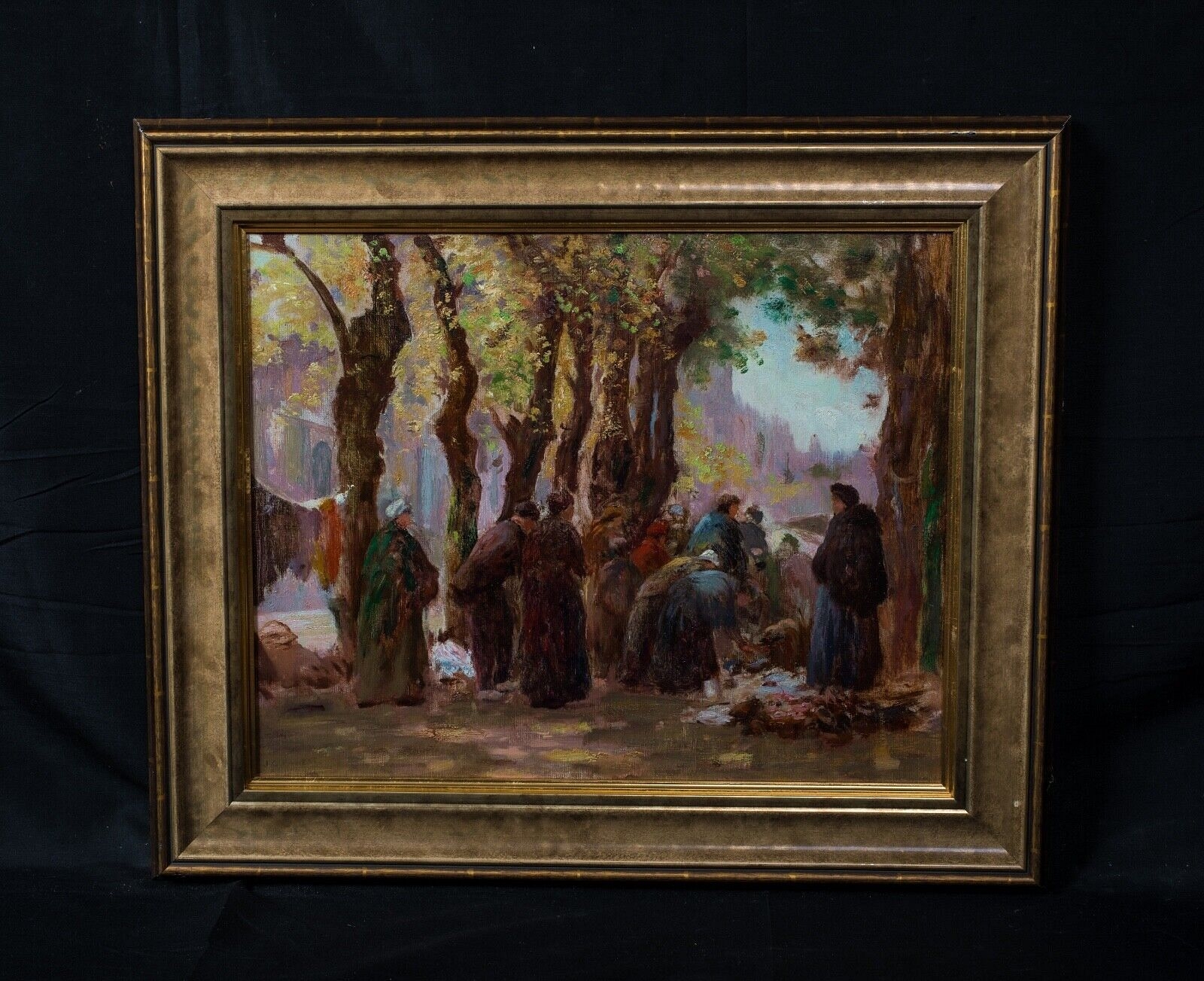 James Christie Prowett | MARKET STREET SCENE (19th Century) | MutualArt