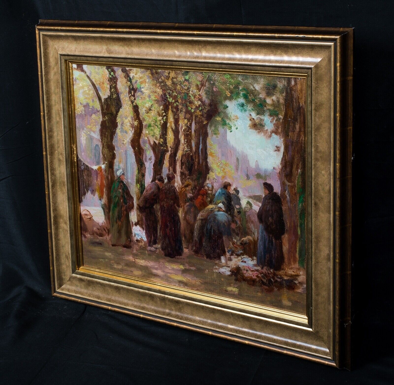 James Christie Prowett | MARKET STREET SCENE (19th Century) | MutualArt