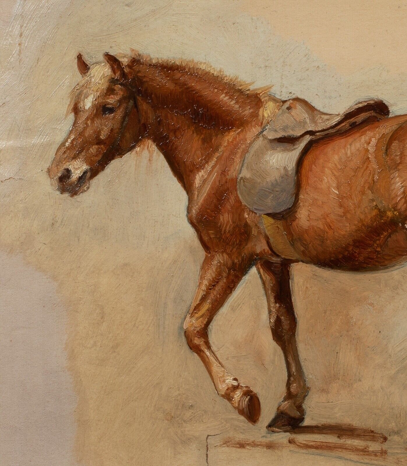 Alfred William Strutt | PORTRAIT OF CHESTNUT HORSE (19th Century ...