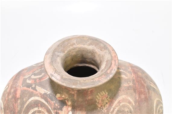 Han Dynasty | inverted rim and spreading circular foot | MutualArt