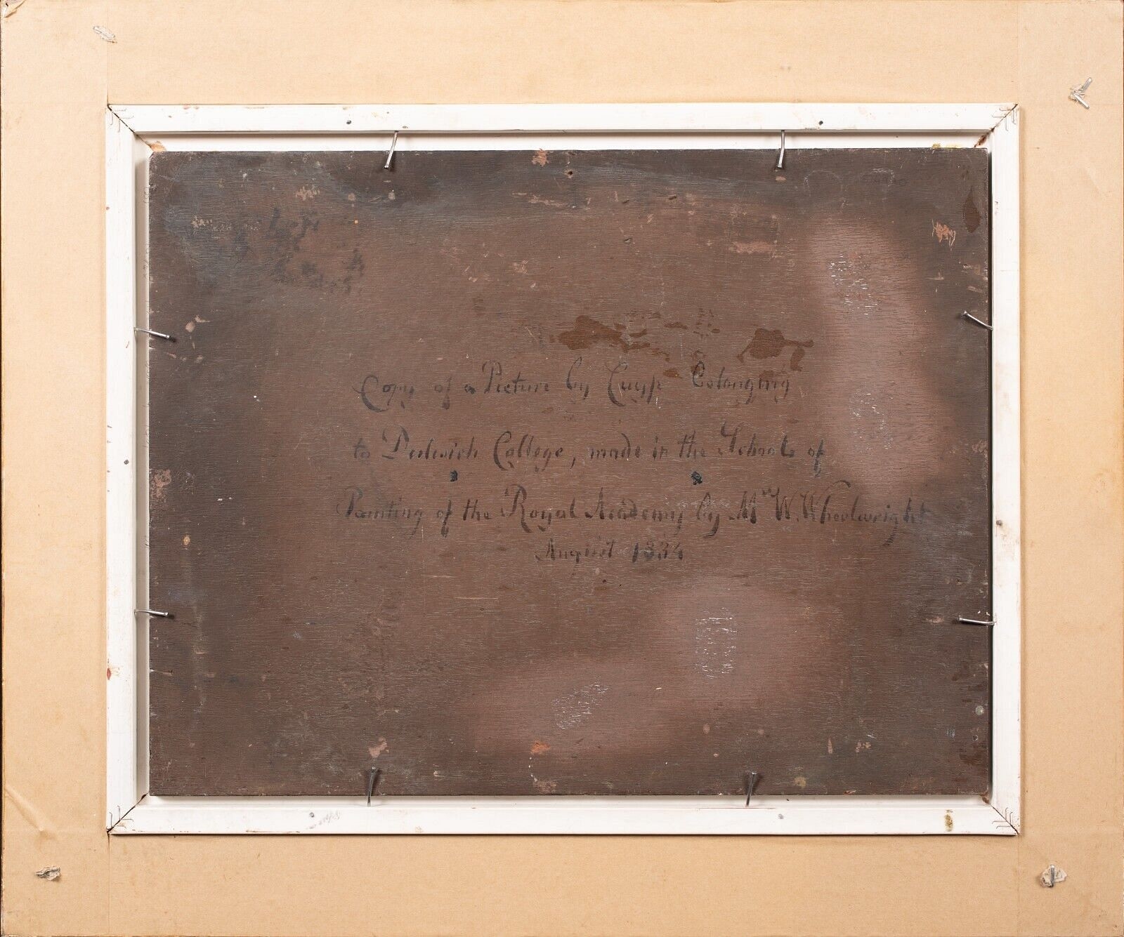 William Henry Wheelwright | STUDY OF HORSES ROYAL ACADEMY PORTRAIT ...