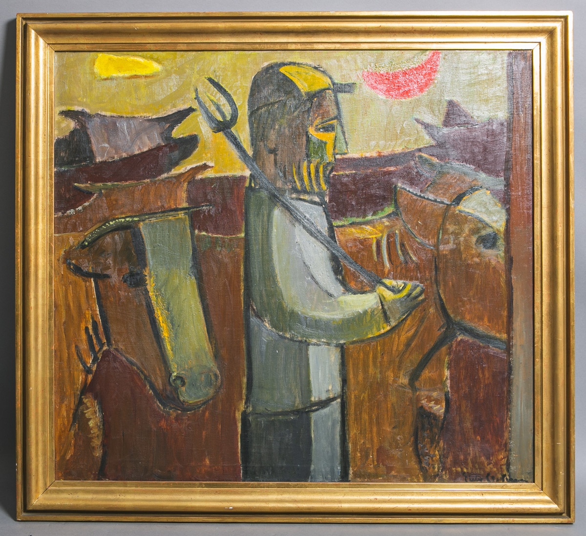 Ebba Nina Beck Carstensen |, Kuhhirte (1953) | MutualArt