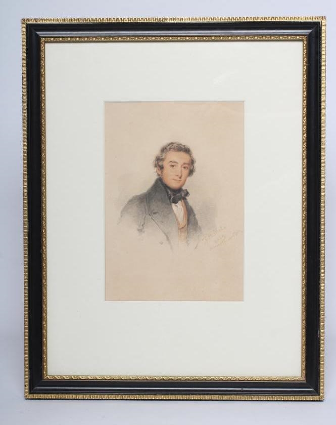 John Henry Mole | Portrait of Edward Chambers Snr. (1839) | MutualArt