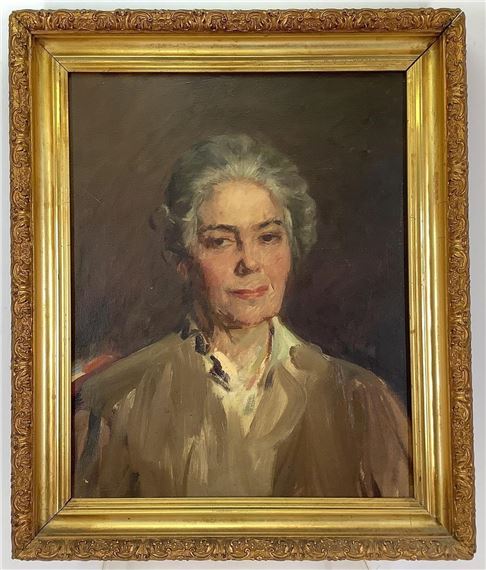 Lucius Hitchcock | Formal portrait of a woman (1939) | MutualArt