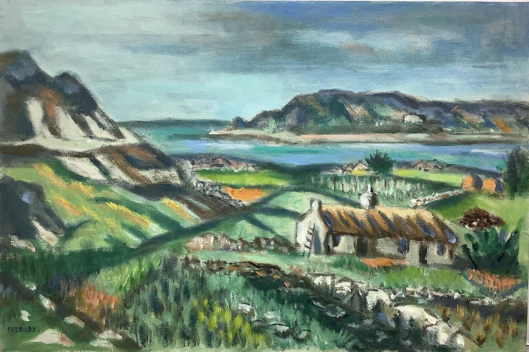 Frederick Robbins Childs | Rocky coastal landscape | MutualArt