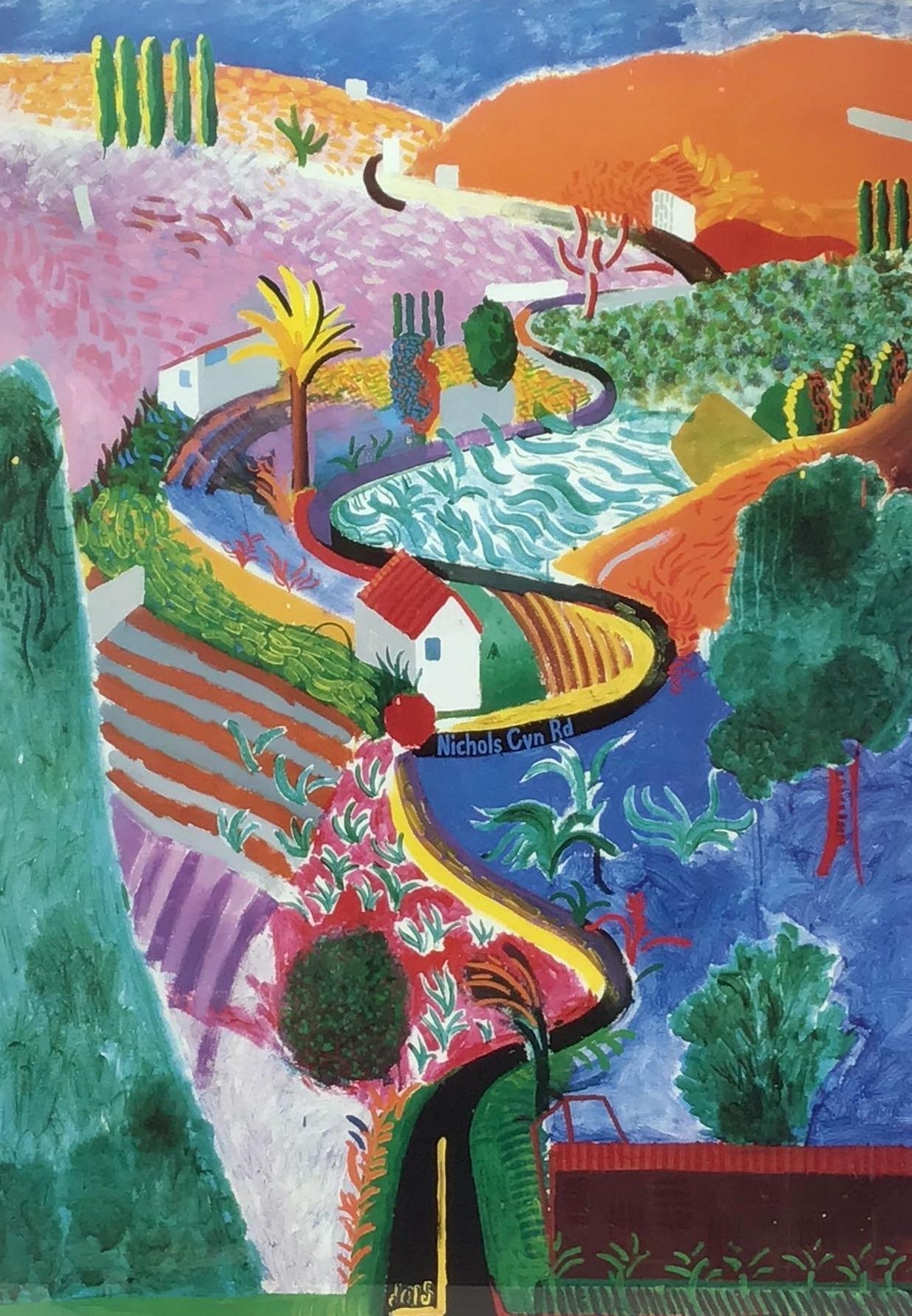 David Hockney | Pop art landscape | MutualArt