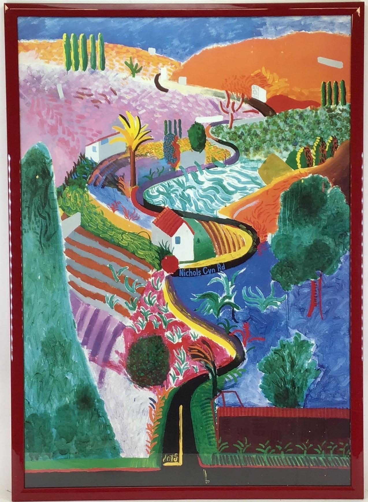 David Hockney | Pop art landscape | MutualArt