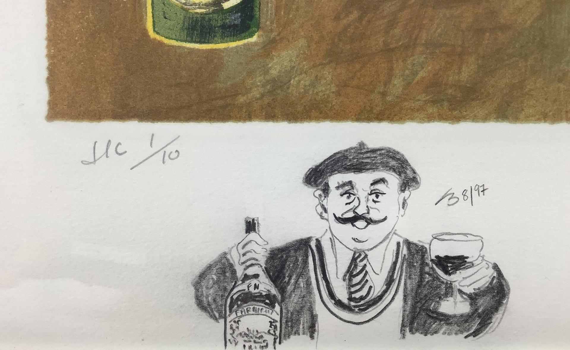 Guy Buffet | Frenchman Tasting a California Wine | MutualArt