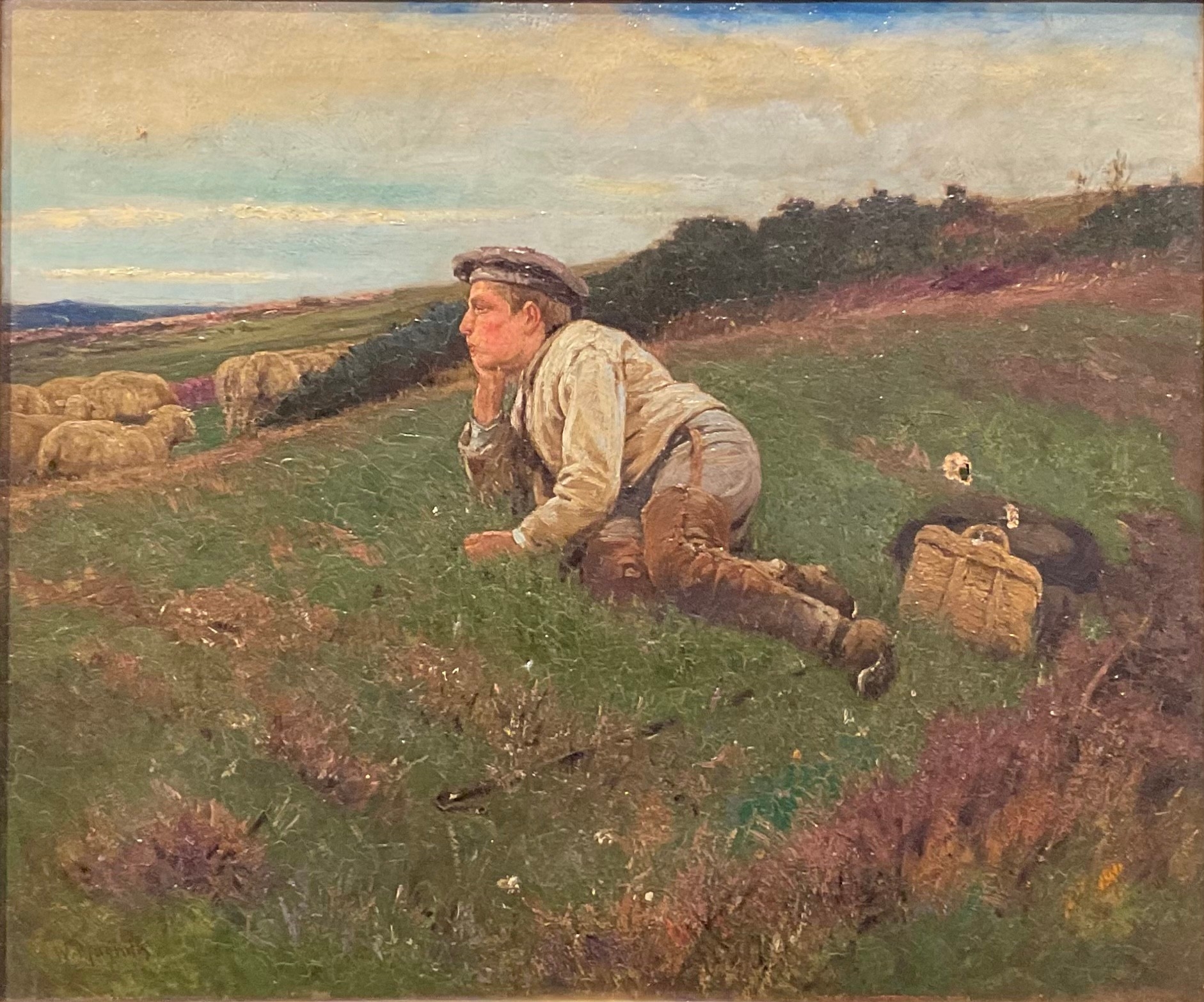 William Magrath | Watching the Flock | MutualArt