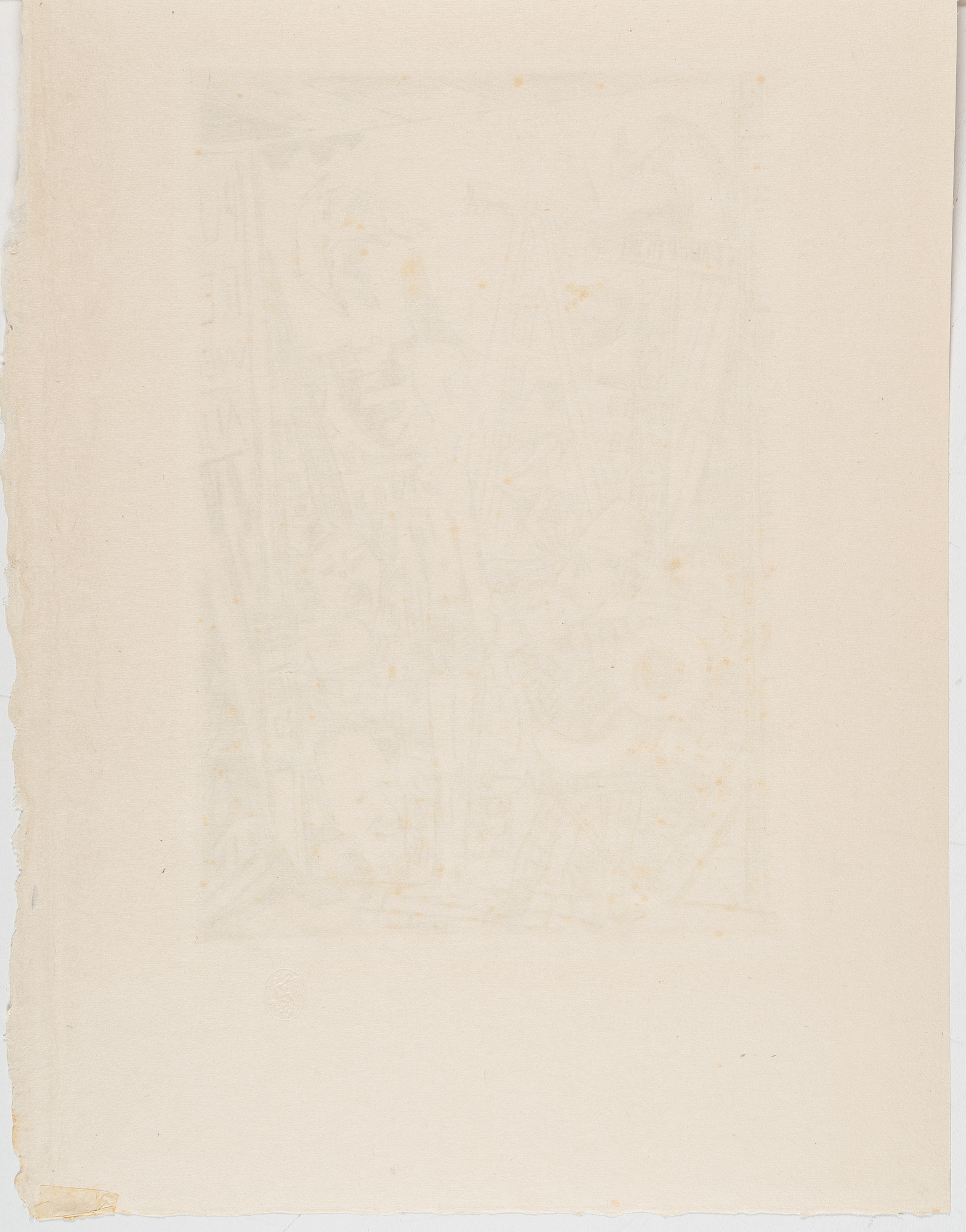 Max Beckmann | The large man (1921) | MutualArt