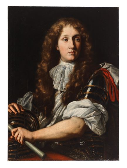 Roman School, 17th Century | Portrait of a military commander in armour ...