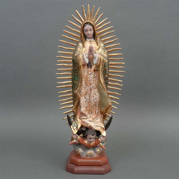Mexican School, 20th Century | VIRGEN DE GUADALUPE | MutualArt