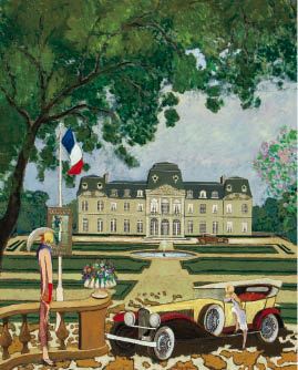 Ramon Dilley | Le chateau d'Artigny (1990) | MutualArt