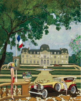 Ramon Dilley | Le chateau d'Artigny (1990) | MutualArt