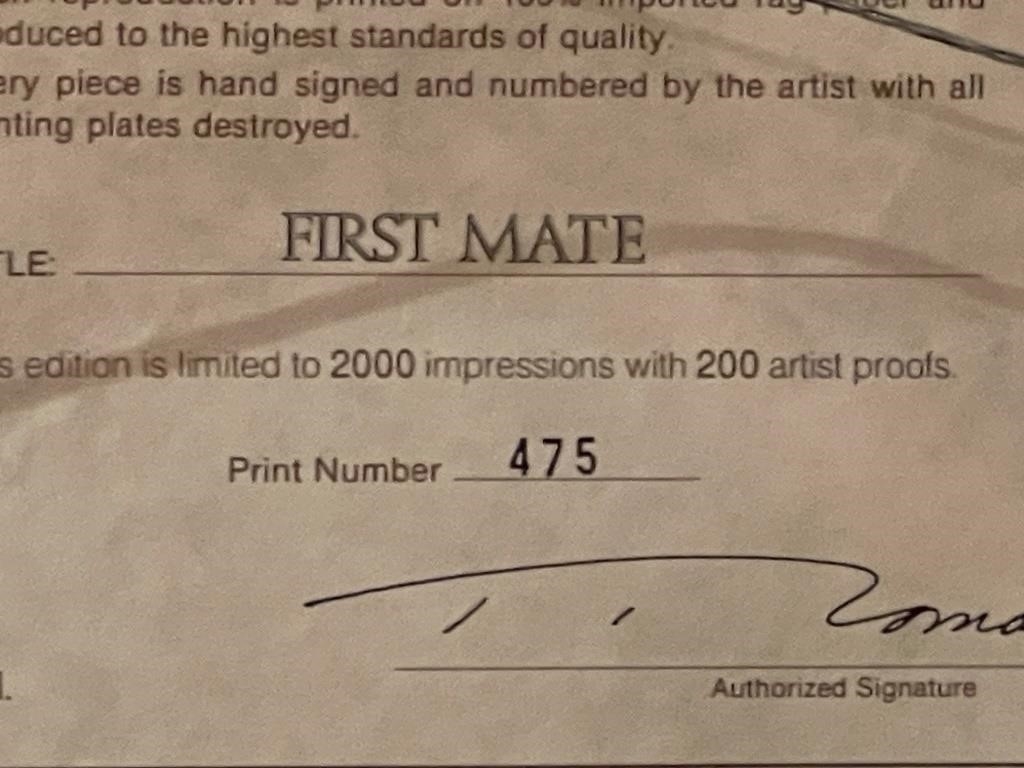 Trisha Romance | First Mate | MutualArt