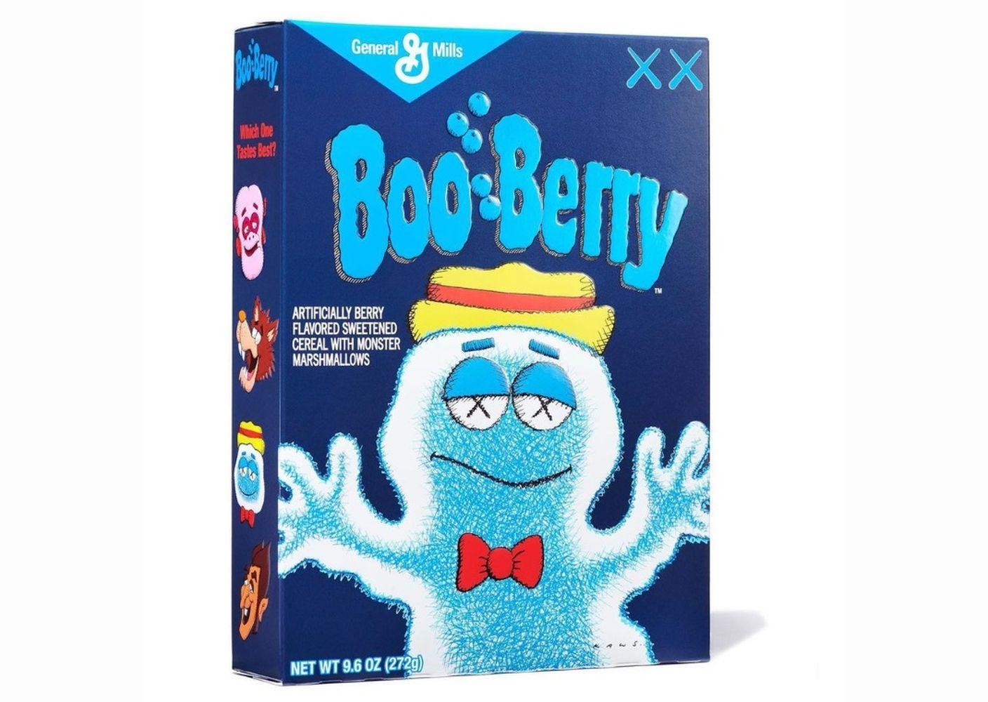 KAWS | Boo-Berry Cereal Box | MutualArt
