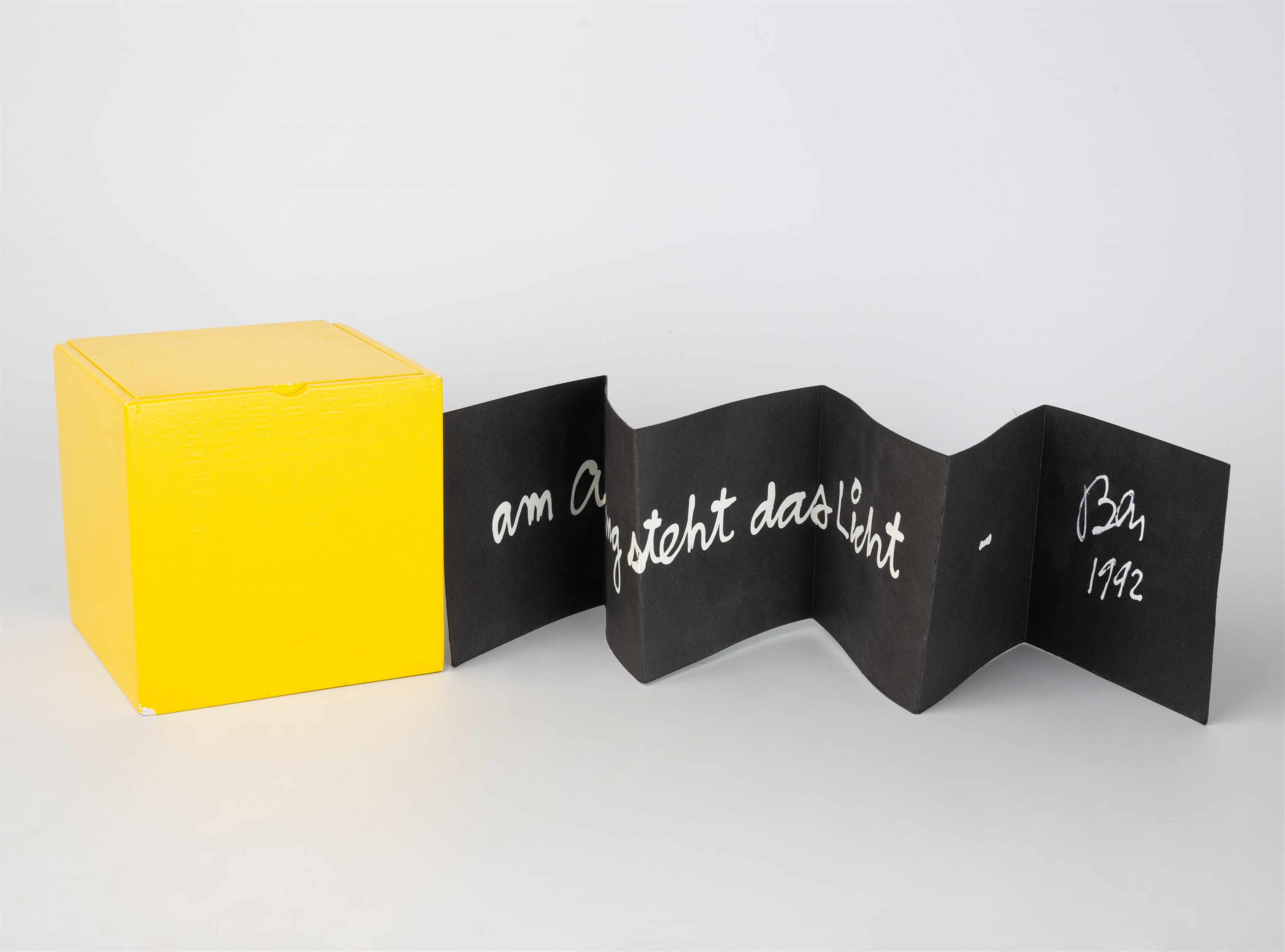 Ben Vautier | Am Anfang steht das Licht (1992) | MutualArt
