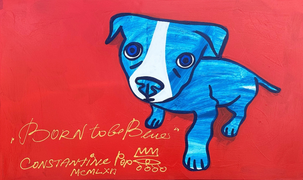 Constantine Popov | Born To Be Blue | MutualArt