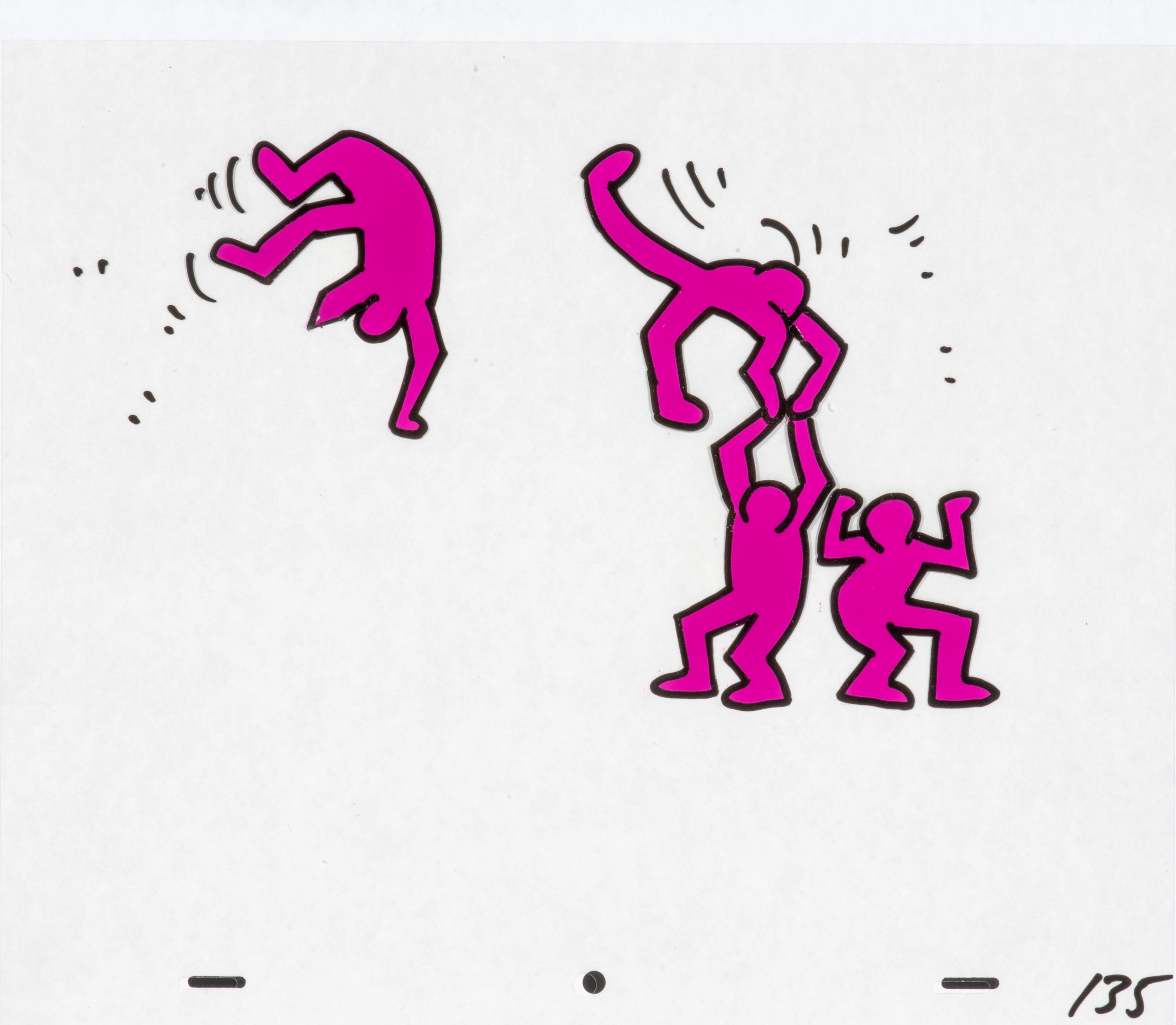 Keith Haring | SESAME STREET BREAK-DANCERS ANIMATION DRAWINGS, 1987 ...